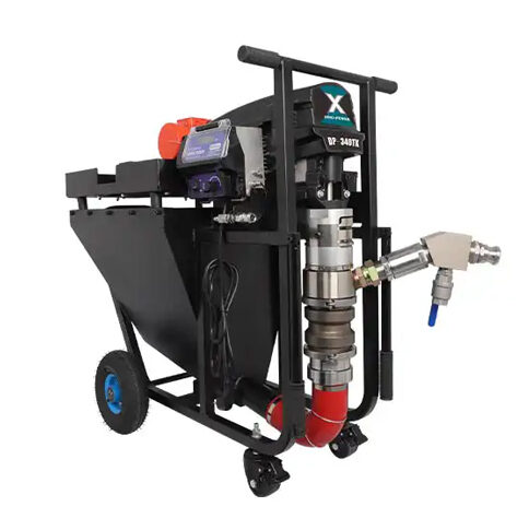 DP-340TK Sprayed Fireproofing SFRM sprayer machine | DP airless paint ...