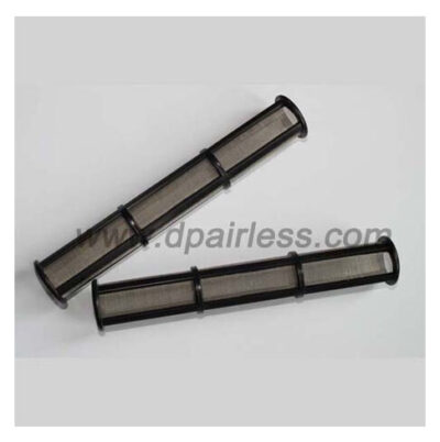 Airless spray gun filter, suction filter, pump manifold filter