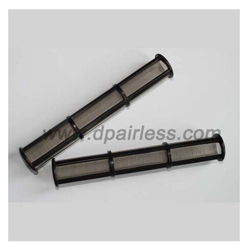 Airless spray gun filter, suction filter, pump manifold filter