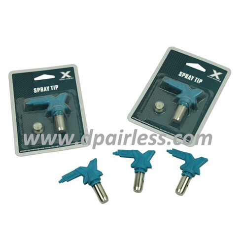 Airless spray tips, airless spray gun nozzles
