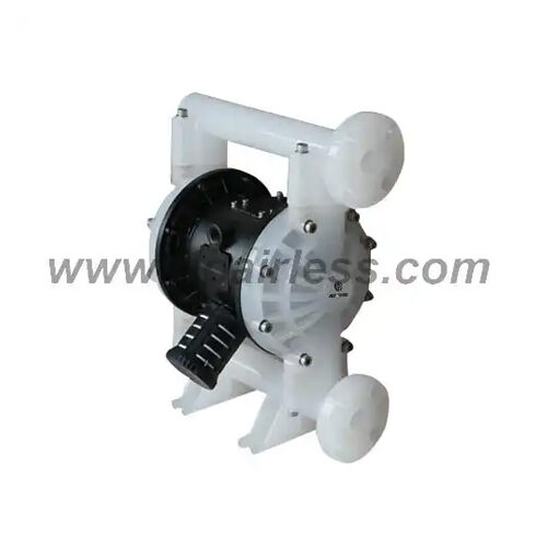 Pompa in plastica polipropilene AODD a doppio diaframma pneumatica serie PP