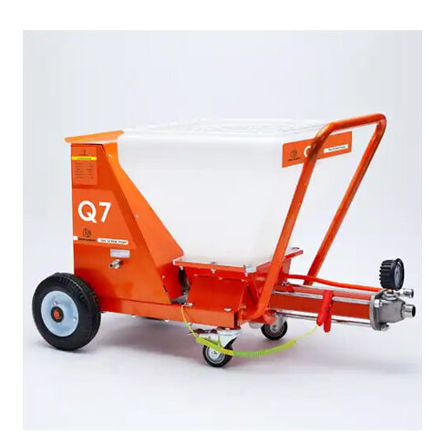 Q7 High-Quality Wall Putty Texture Sprayer with Screw Pump | DP airless ...